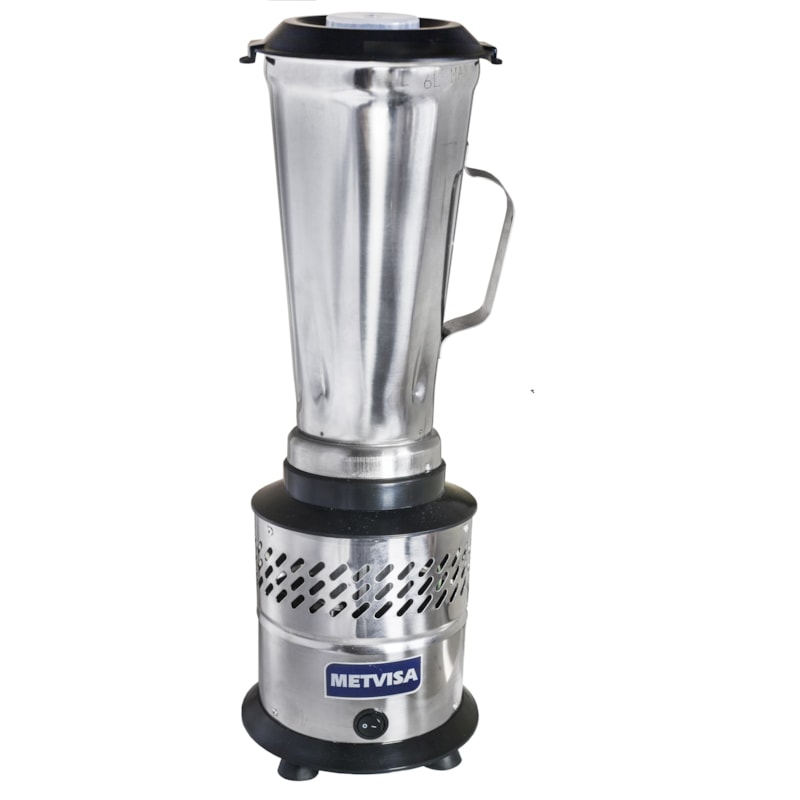 Liquidificador Alta Rotaca 1,5 Litros Metvisa em Inox 800W 18.000 RPM ...